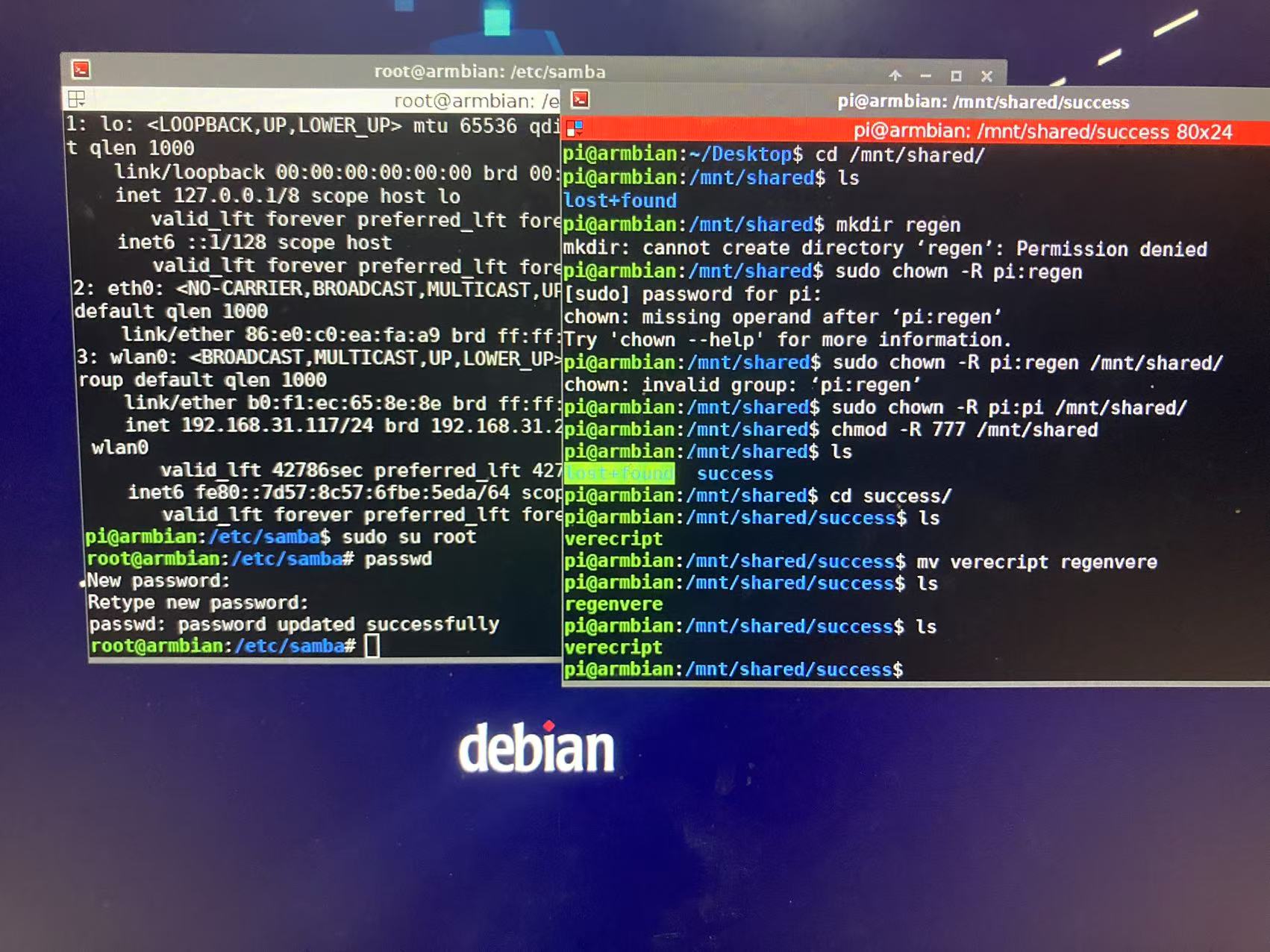 使用samba将armlinux小主机作为nas | Regen